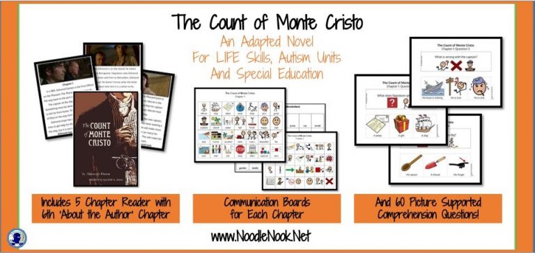 The Count of Monte Cristo- An Adapted Novel from NoodleNook with Book ...