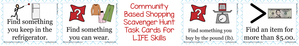 NoodleNookNet- CBI Scavenger Hunt Task Cards in LIFE Skills ...