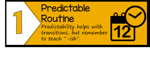 5 Must Dos with LIFE Skills Students-Predictable Routine- NoodleNookNet ...