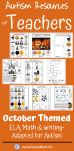 Autism Resources for Teachers | www.NoodleNook.Net