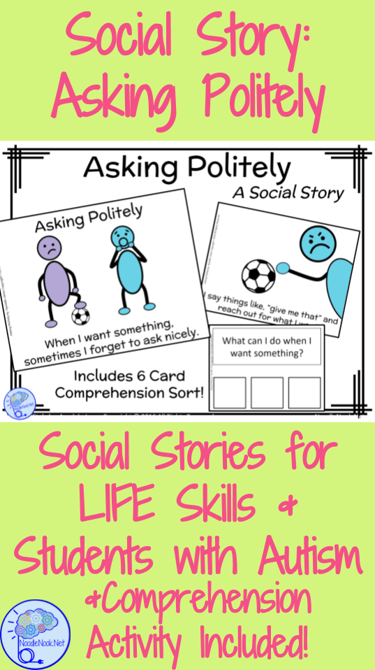 Social Skills for Students with Autism | NoodleNook.Net