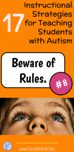 Instructional Strategies for Students with Autism | NoodleNook.Net