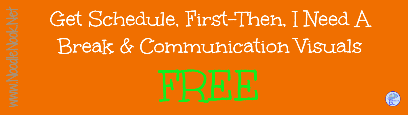 Free Visual Supports for Students with Autism | NoodleNook.Net