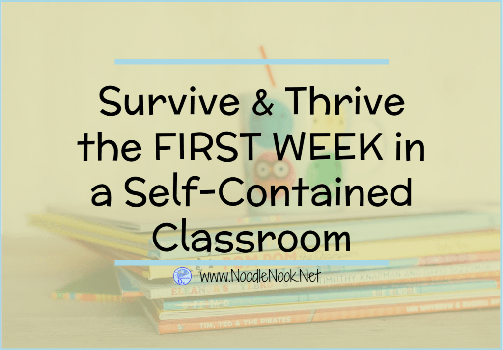 Survive and Thrive in a Self Contained Classroom | NoodleNook.Net
