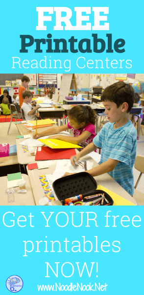 FREE Printable Reading and Writing Centers for Early Elementary (2 ...