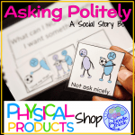 Asking Politely- A Social Story for Autism | NoodleNook.Net