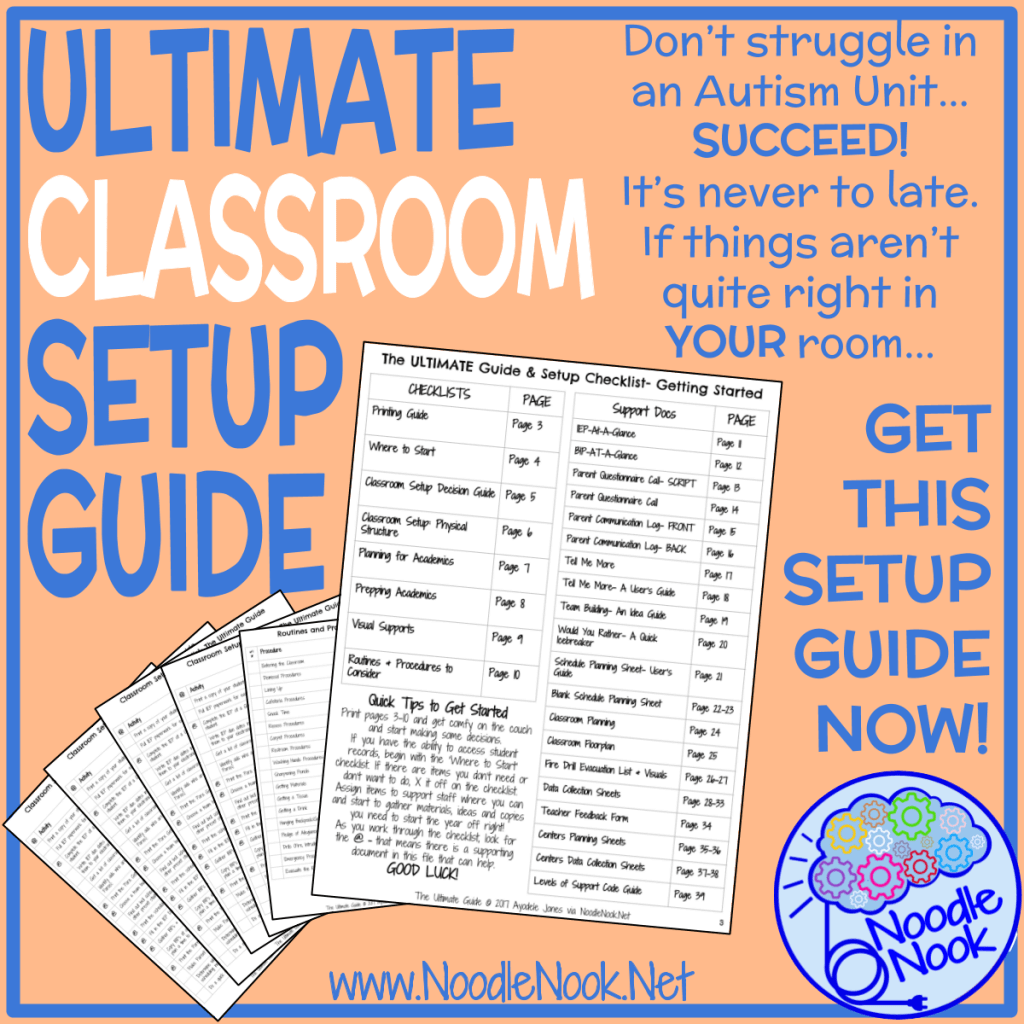Ultimate Autism Classroom Setup Guide - NoodleNook.Net