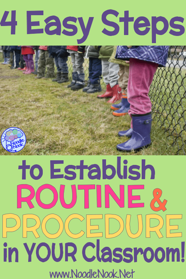 Routine and Procedures - How To Get It Going in YOUR Classroom