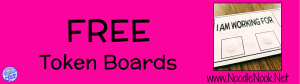 Free Token Boards - Reward System for Autism