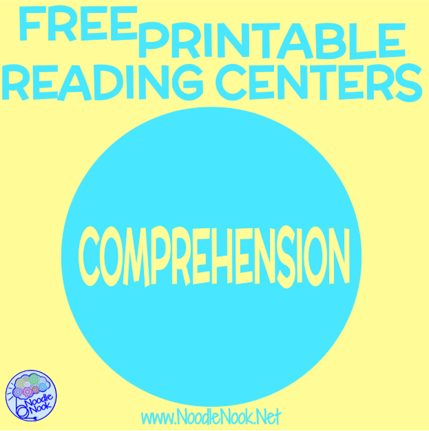 Free Printable Reading Centers - NoodleNook.Net