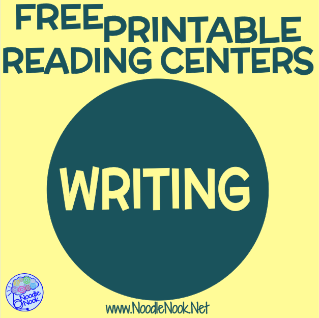 Free Printable Reading Centers - NoodleNook.Net