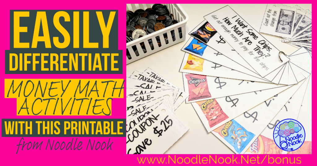 Make Basic Math Activities MORE - NoodleNook.Net