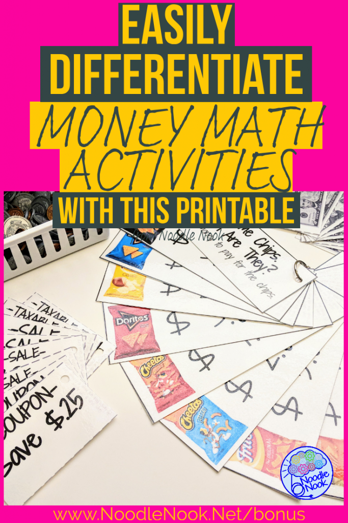 Make Basic Math Activities MORE - NoodleNook.Net