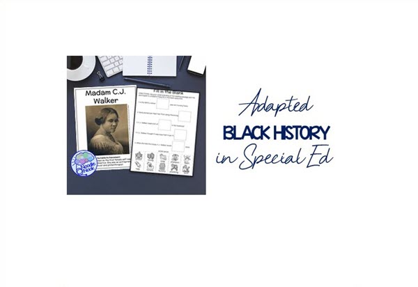 Adapted Black History Activities for Special Ed | NoodleNook.Net