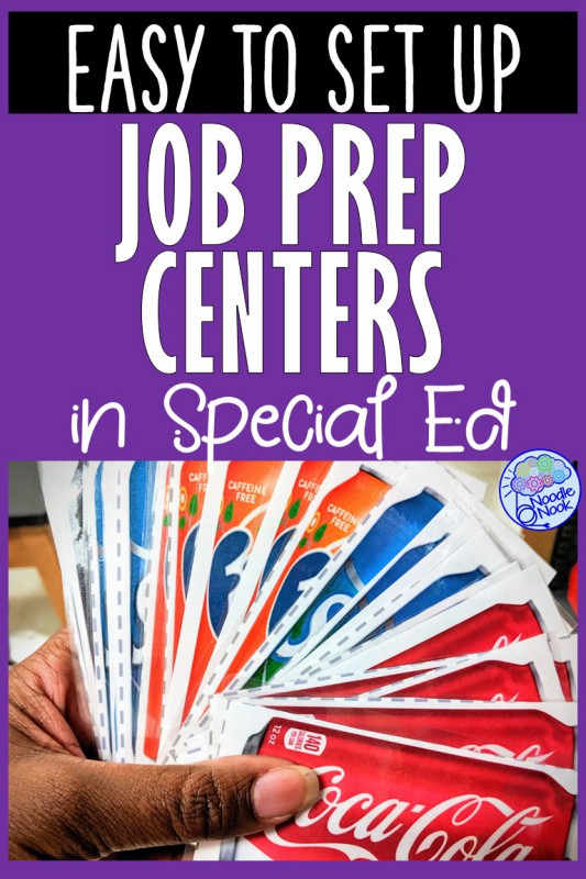 Unbelievably Easy to Set Up Job Prep Activities in SpEd
