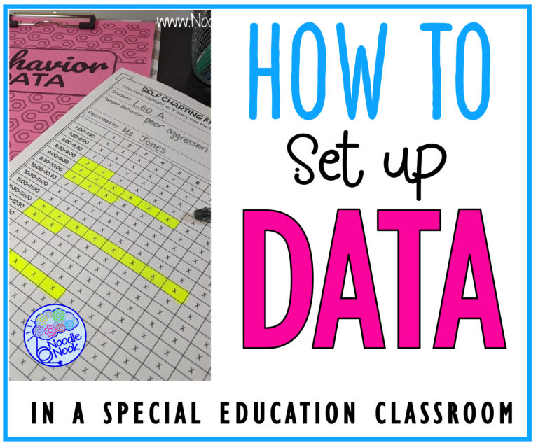 6 Ways to Setup Data in a SpEd Classroom (Easy & Effective)