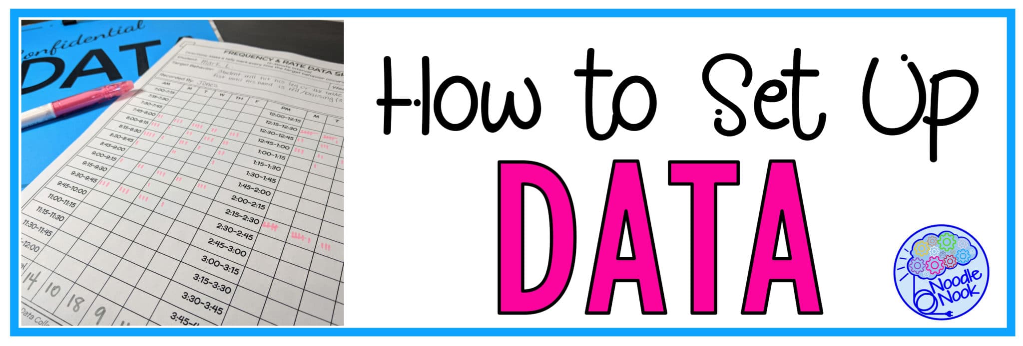 6 Ways to Setup Data in a SpEd Classroom (Easy & Effective)