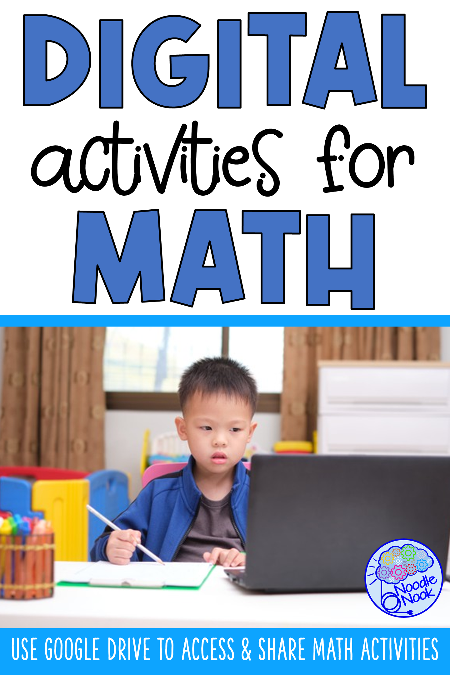 Digital Activities for Math- Share with Google™ Drive |NoodleNook