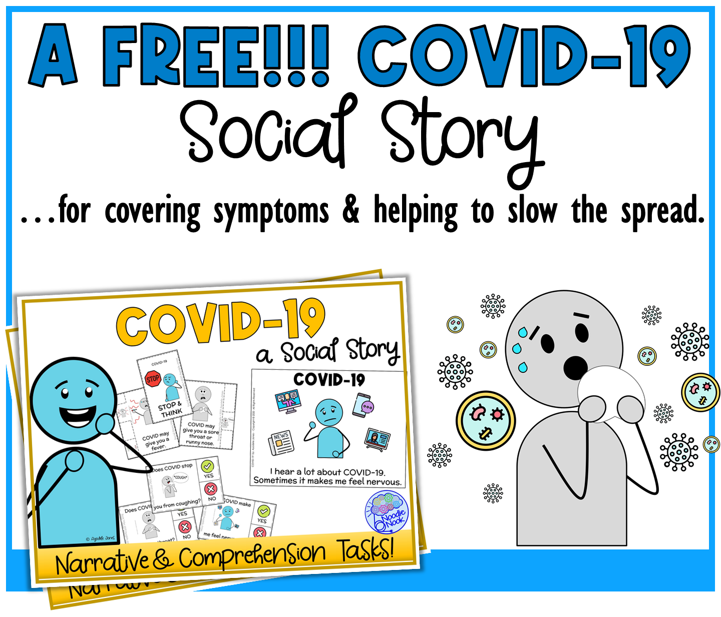 COVID-19 Social Story about the Coronavirus (FREE Printable)