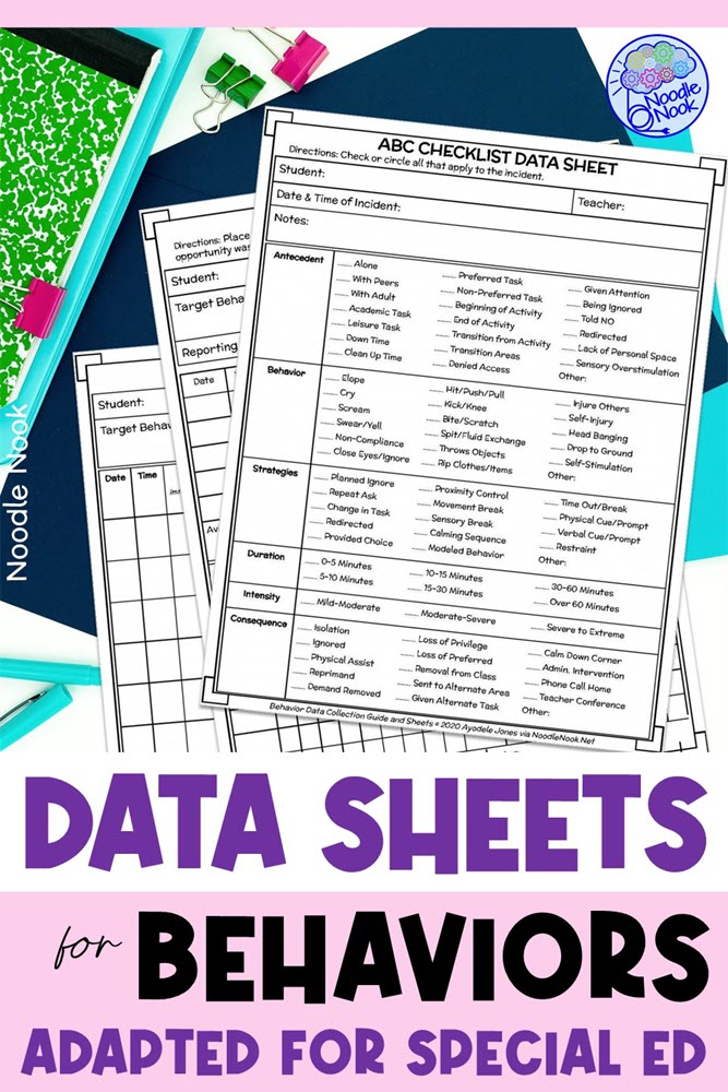 Behavior Data Collection in the Classroom - How to Guide