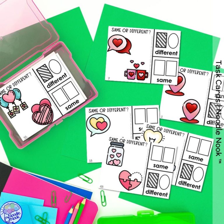Task Cards for Special Education (Ideas & Free Cards)