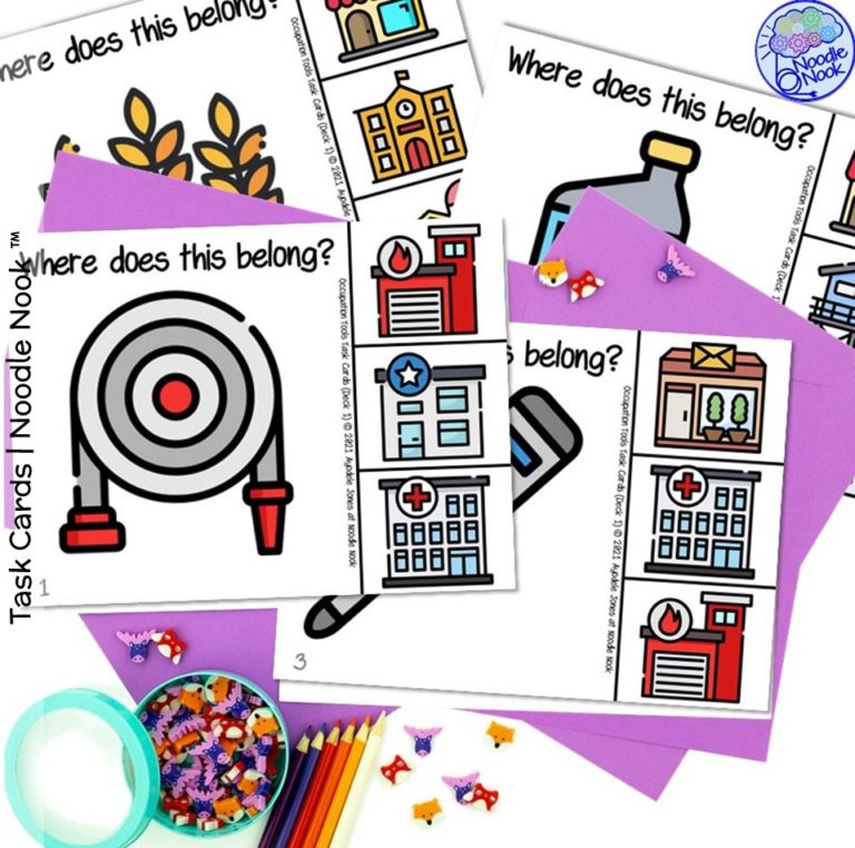 Task Cards for Special Education (Ideas & Free Cards)