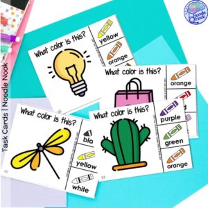 Task Cards for Special Education (Ideas & Free Cards)