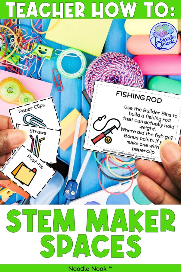 How To Create a Maker Space in the Classroom -STEM Challenge