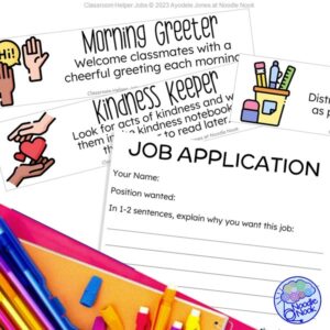 65 Fun and Fantastic Classroom Helper Ideas (Jobs for Kids)
