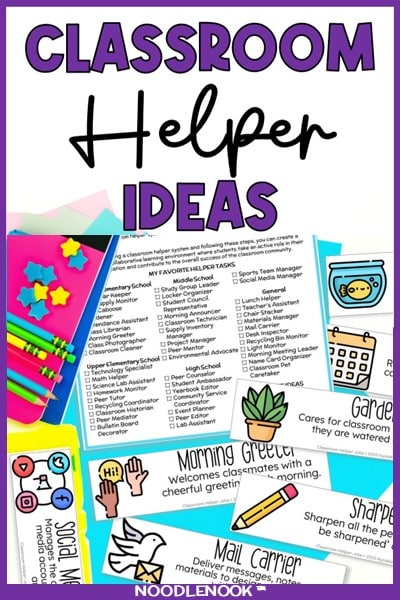65 Fun and Fantastic Classroom Helper Ideas (Jobs for Kids)