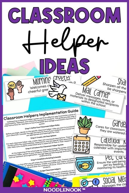 65 Fun and Fantastic Classroom Helper Ideas (Jobs for Kids)