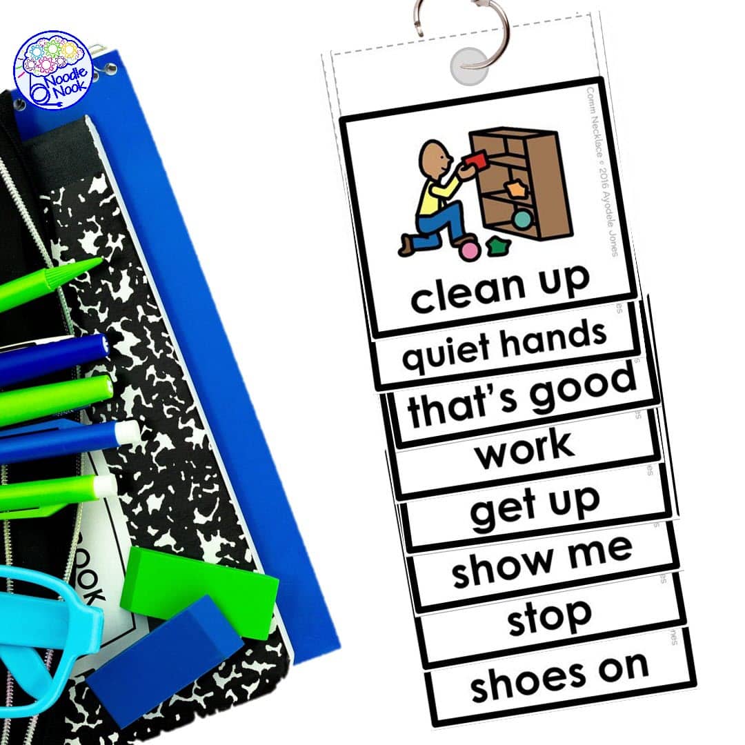 Free Communication Boards Autism | Noodle Nook