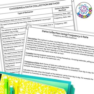 Best IEP Data Collection Sheets for Special Ed (Track Goals)