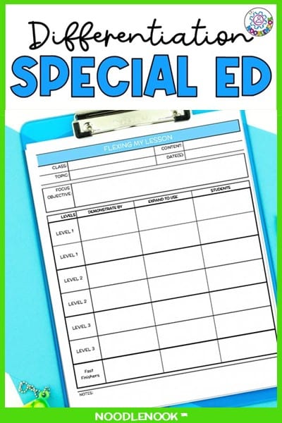 How to Differentiate Activities for Special Ed (With Ideas)