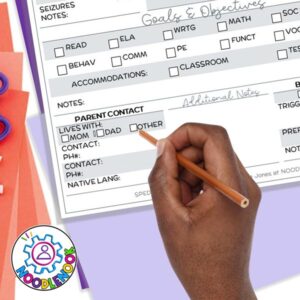 Special Education: IEP at a Glance Printable (Easy Prep)