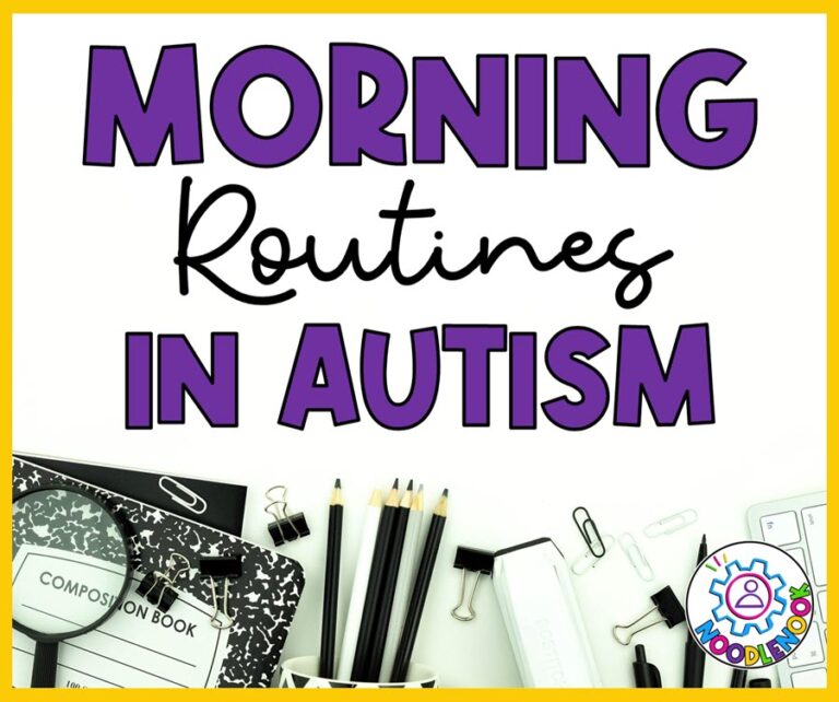 Morning Routines in Autism Classrooms (SpEd Teacher Tips)