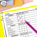 Best Free Printable Daily Behavior Report (Chart for Kids)