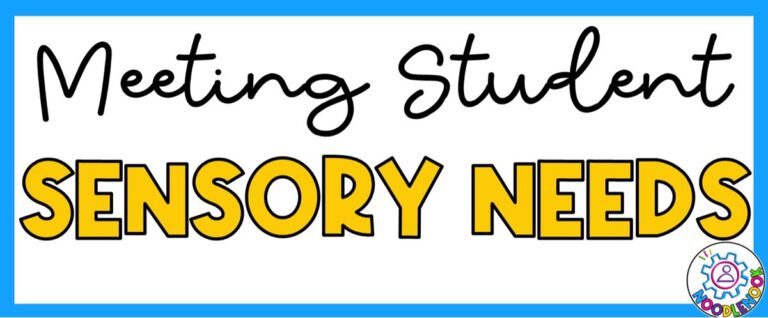 Creating a Sensory-Inclusive Classroom for Autistic Students (Even on a ...