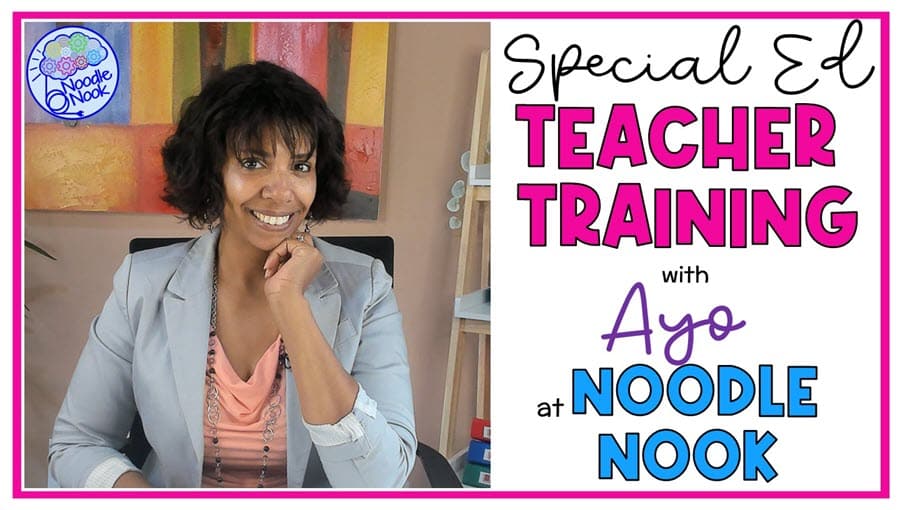 Training & Speaking on Special Ed with Ayo Jones at Noodle Nook