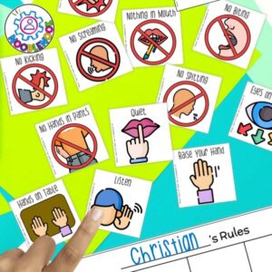 Visual Rule Cards for Kids with Special Needs (How To Guide)